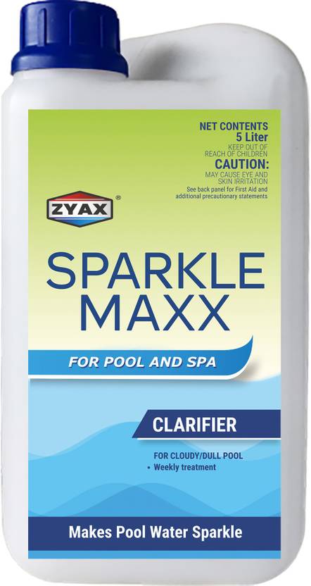 Zyax Sparkle Maxx Swimming Pool Water Clarifier & Conditioner ...