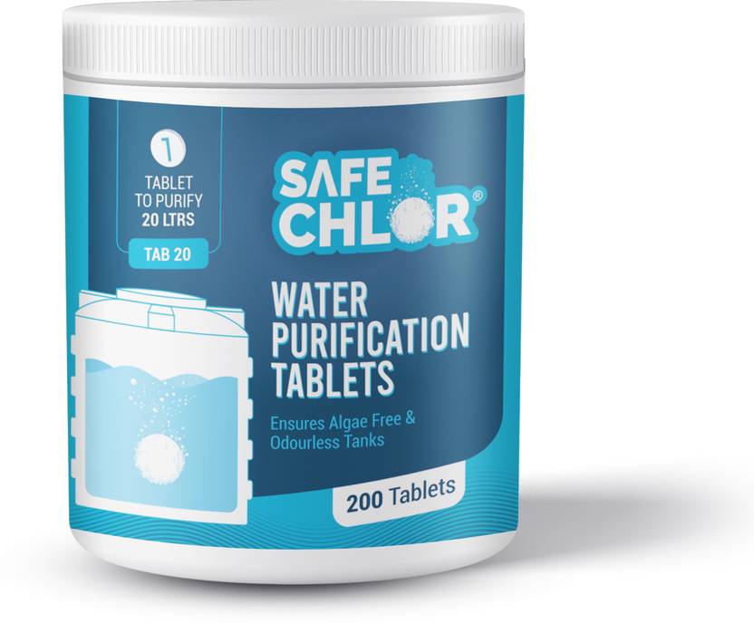 Safe Chlor Chlorine Tablet for Water Tanks of 20L for Overhead ...