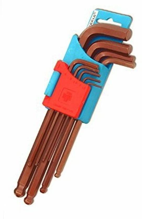 TAPARIA KBHI 10L Allen Key Set Price in India - Buy TAPARIA KBHI 10L ...