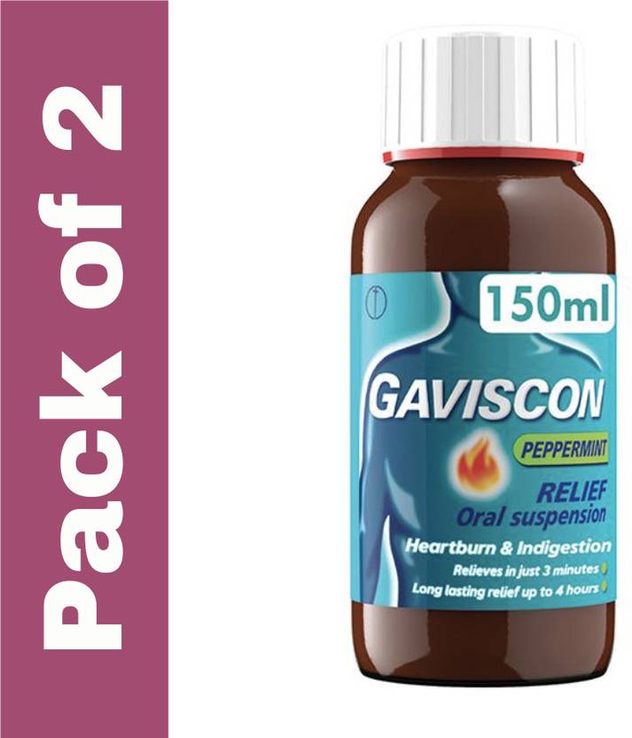 Gaviscon Oral Suspension Instant Relief from Heartburn, Indigestion ...