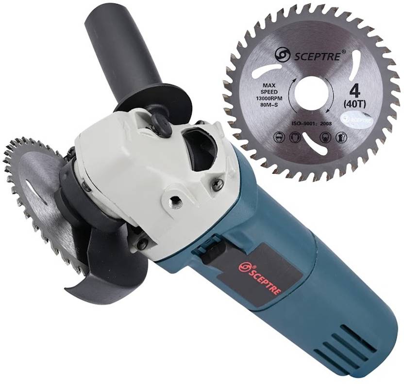 Sceptre 6100 Powerful Angle Grinder Machine with TCT Circular Blade 4 ...