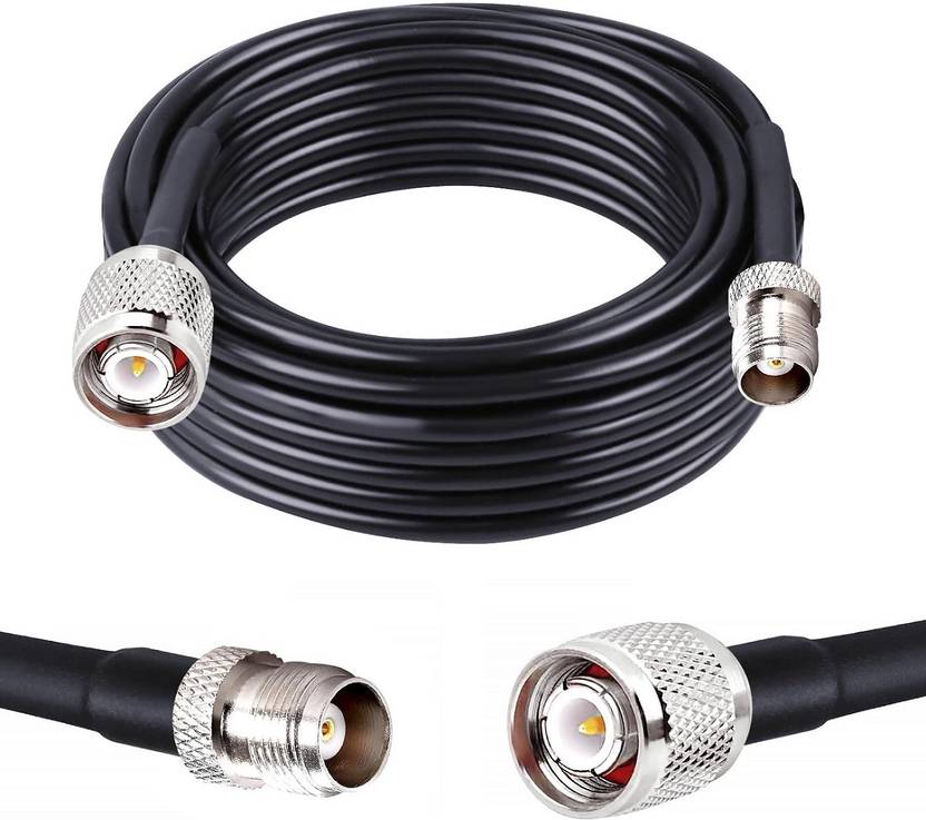 Netboon 15 Meters HLF 400 RF Coaxial Cable Assembly TNC Male to TNC ...