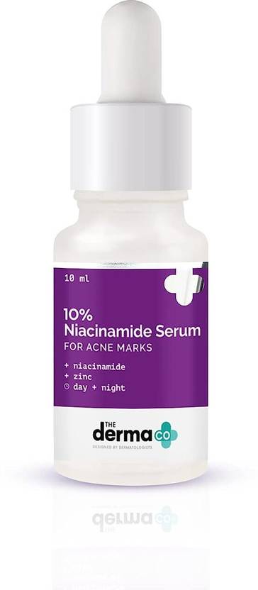 The Derma Co 10% Niacinamide Face Serum For Acne Marks And Acne Prone ...