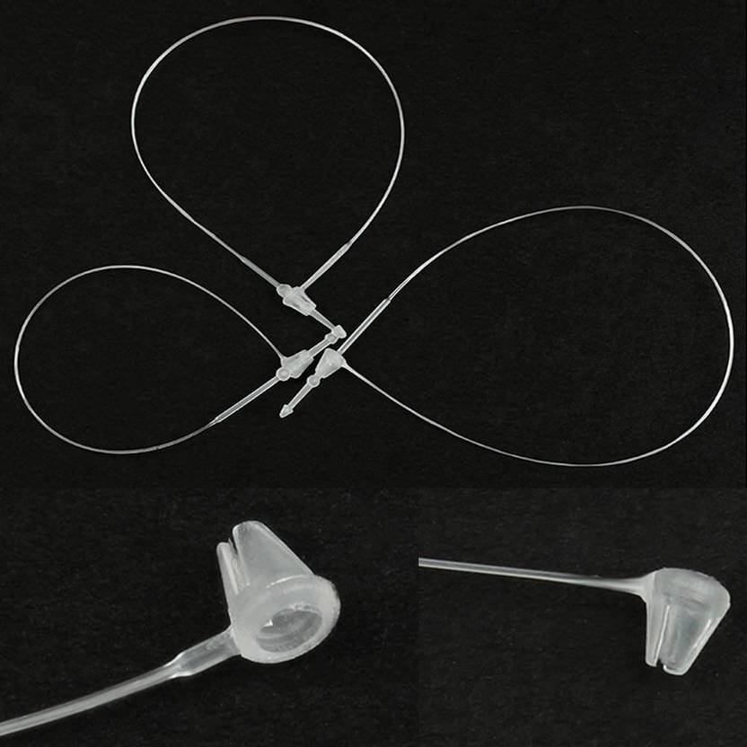 Hunny - Bunch 3" Inches Loop Pin Plastic Fastener Hang Tag Snap Lock ...