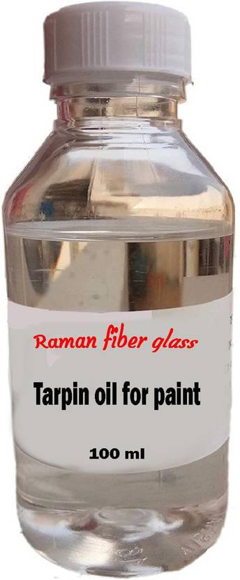 Raman fiber glass Tarpin Oil Turpentine Oil for Paint 100 Ml each Gloss ...