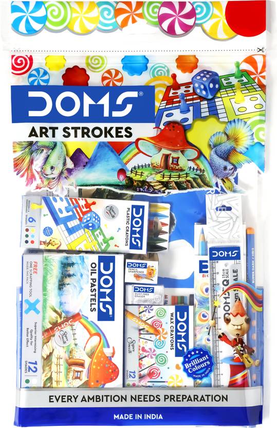 Flipkart.com | DOMS Art Strokes Kit - Art Kit