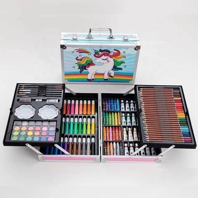 Flipkart.com | JDSOLUTION Unicorn Themed Deluxe Art Set for Kid ...