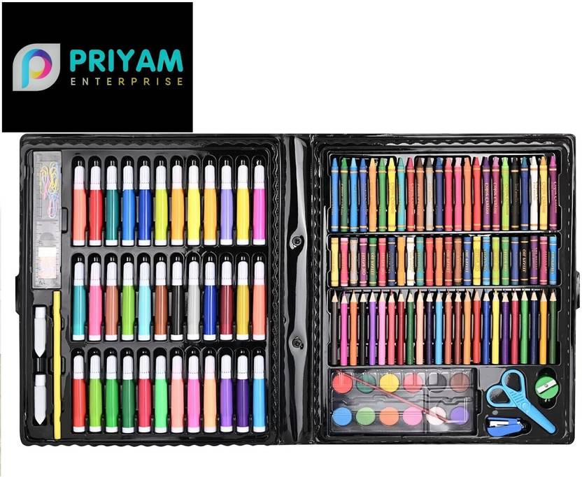 Flipkart.com | PRIYAM ENTERPRISE Deluxe art Set for kids | Drawing ...