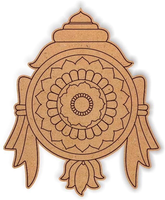 Flipkart.com | Bhavantu designers Vishnu Chakra Design Cutout For Art ...
