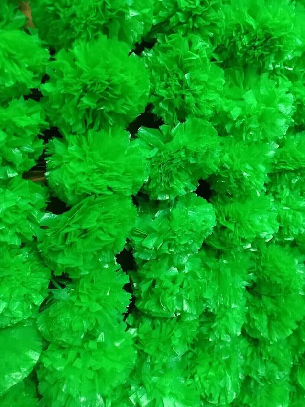 Arise Green Marigold Artificial Flower Price in India - Buy Arise Green ...