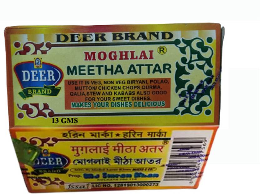 DEER BRAND Mitha Sweet Mughlai Meetha Attar 13gPack of 1 Biryani ...