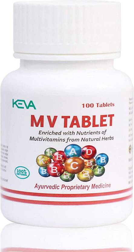 KEVA MV (Multivitamin) Tablets Price in India - Buy KEVA MV ...