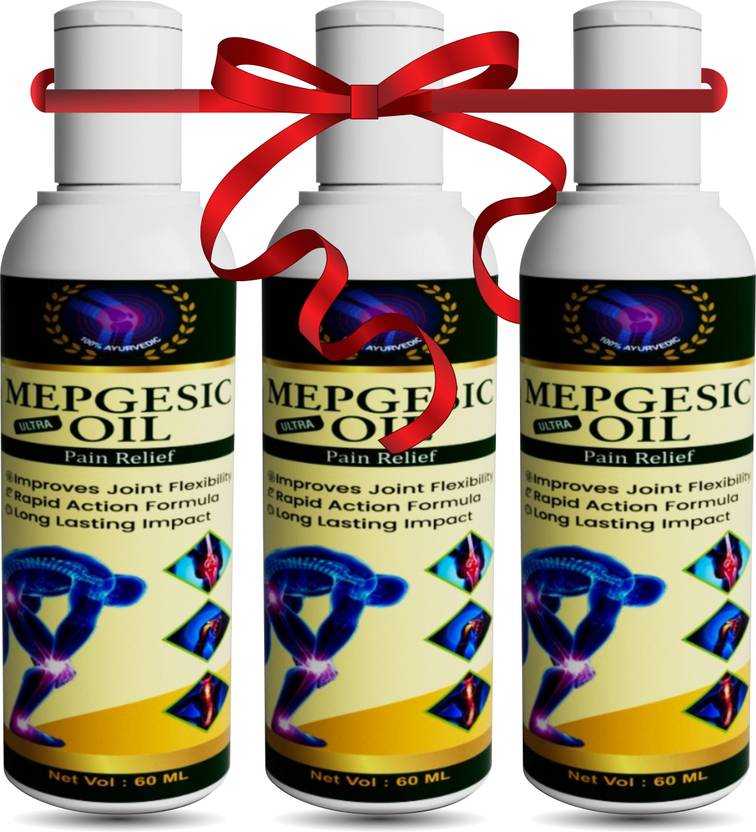 MEPGESIC ULTRA Joint Pain Relief Oil Ayurvedic Joint Pain Massage Oil ...