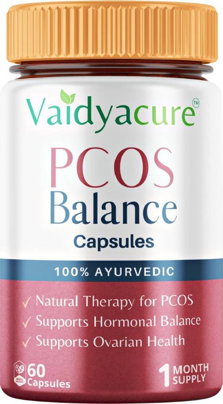 Vaidyacure PCOS PCOD Ayurvedic Medicine for Delayed Irregular Periods ...