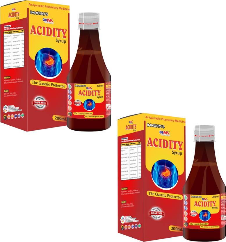 30M Medicine Syrup (2 x , Gas, Flatulence, Heartburn, Reflux Esophagiti ...