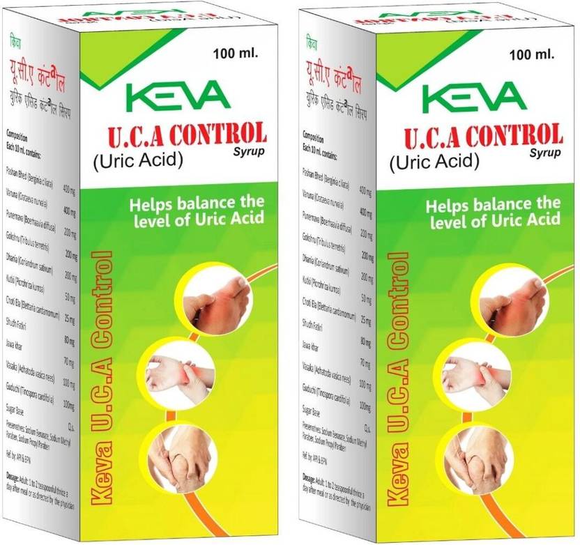 KEVA U.C.a Control Syrup for Balance the Levels of the Uric Acid in ...