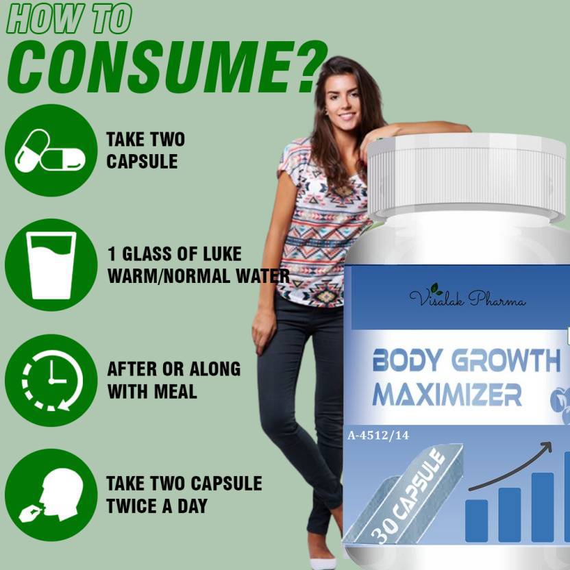 visalak pharma Body Growth Maximizer Ayurvedic tablets InCrease Height ...