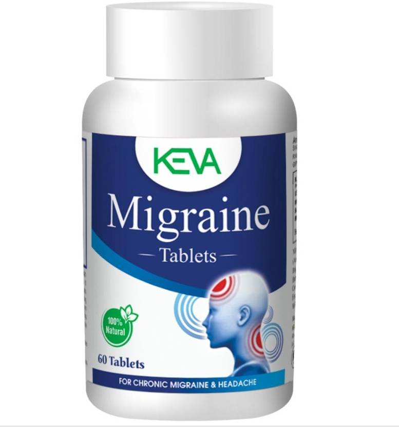 KEVA Migraine Tablet For Relief From Migraine & General Head Ache Price ...
