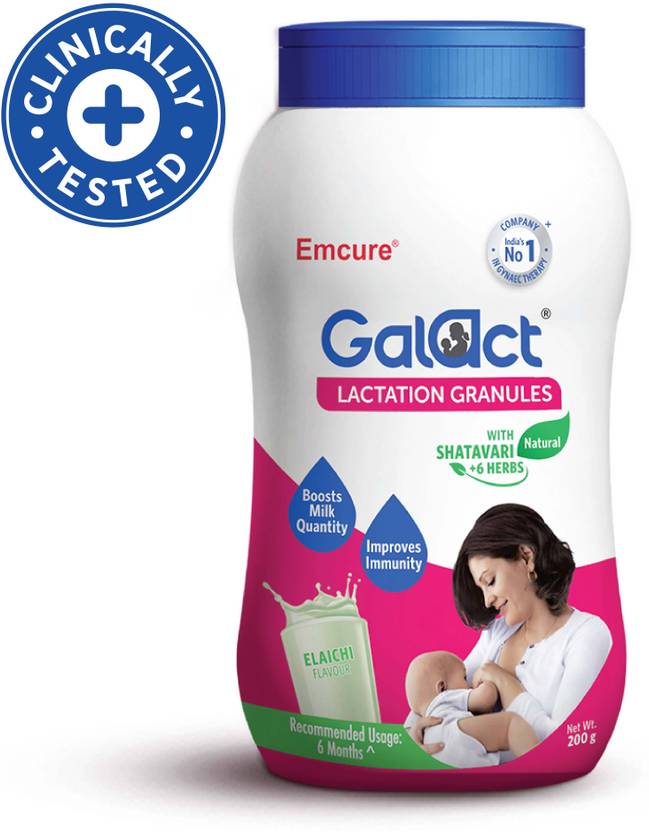 Galact Shatavari Elaichi Flavour Lactation Granules (200 gm) Price in ...