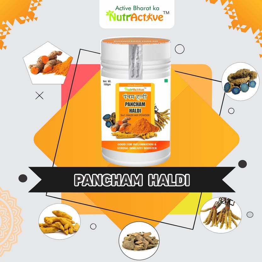 NutrActive Pancham Haldi - Immunity Booster Turmeric Powder Price in ...
