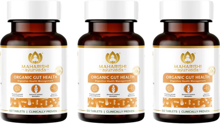 MAHARISHI ayurveda Gut Health Tablets - 100% Ayurvedic & Natural Price ...