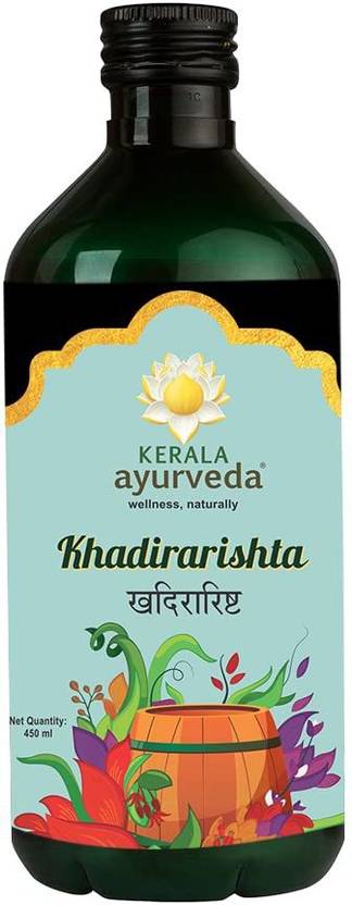 Kerala Ayurveda Khadirarishta 450ml Price in India - Buy Kerala ...