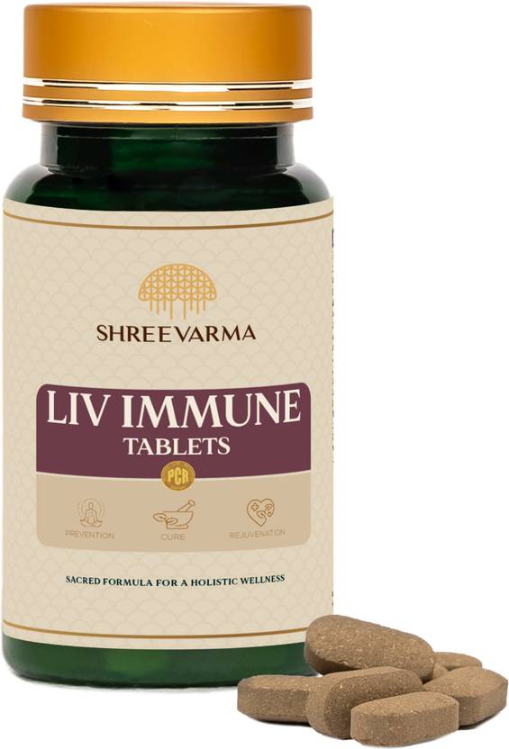 PCR Shreevarma Liv Immune Tablets 60's Price in India - Buy PCR ...