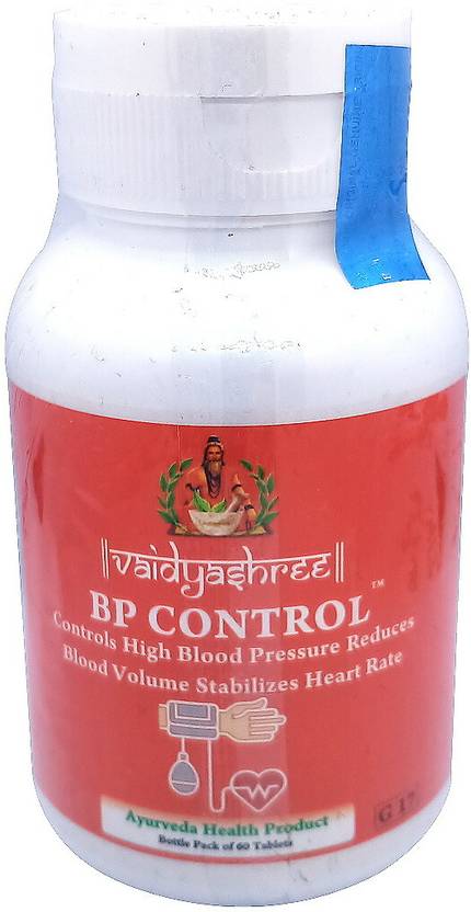 VaidyaShree BP CONTROL TABLET Price in India - Buy VaidyaShree BP ...