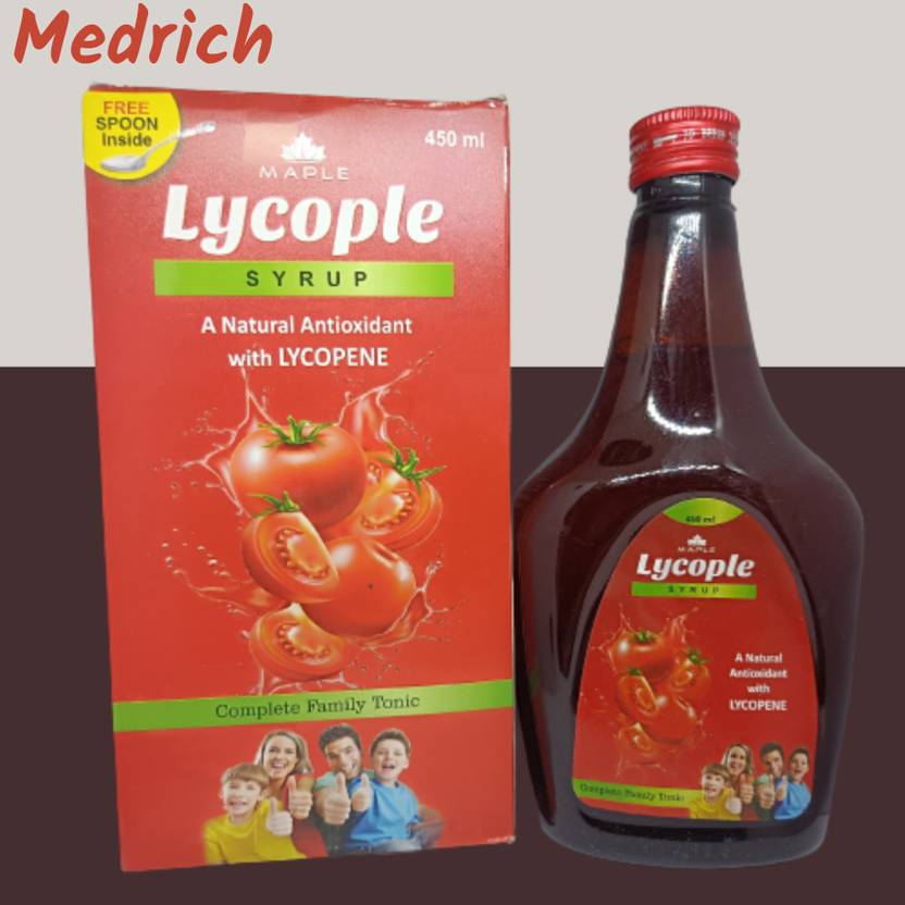 MEDRICH Lycople Syrup For Energy Strength Vitamins & Minerals for Women ...