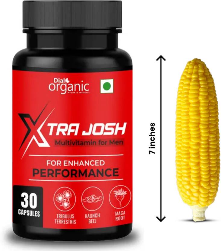 dial organic Xtra josh capsule men's power & energy capsule (30 Tablet) Price in India - Buy ...