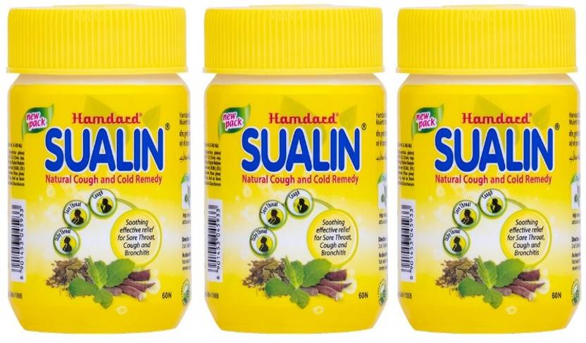 Hamdard Sualin Tablets | For Cold, Cough, Itchy Throat, & Bronchitis ...