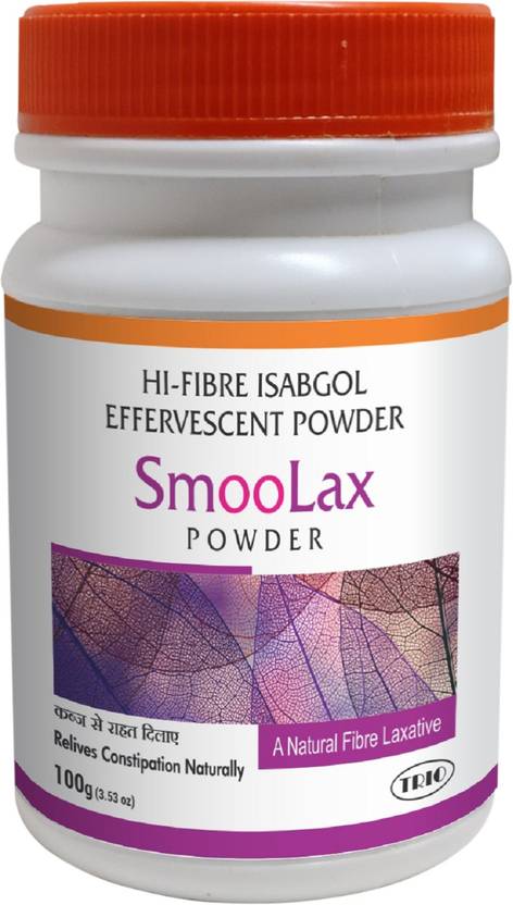 Trio Hi-Fiber Isabgol Effervescent Powder Smoolax Powder, 100GR Price ...