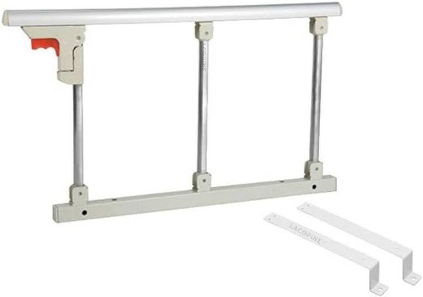 LACOPINE Foldable Bed Rail Safety Barrier Anti-Fall Bed Guardrail For ...