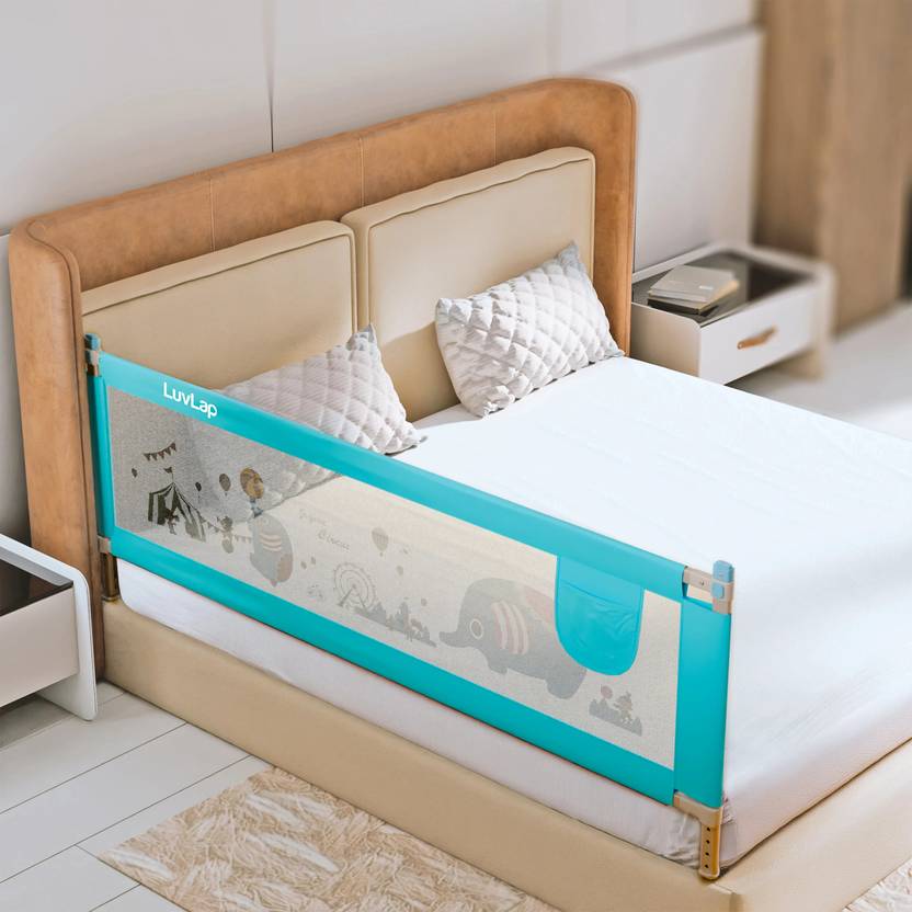 LuvLap Bed Rail Guard for Baby/Kids Safety (180x68cm), Portable ...