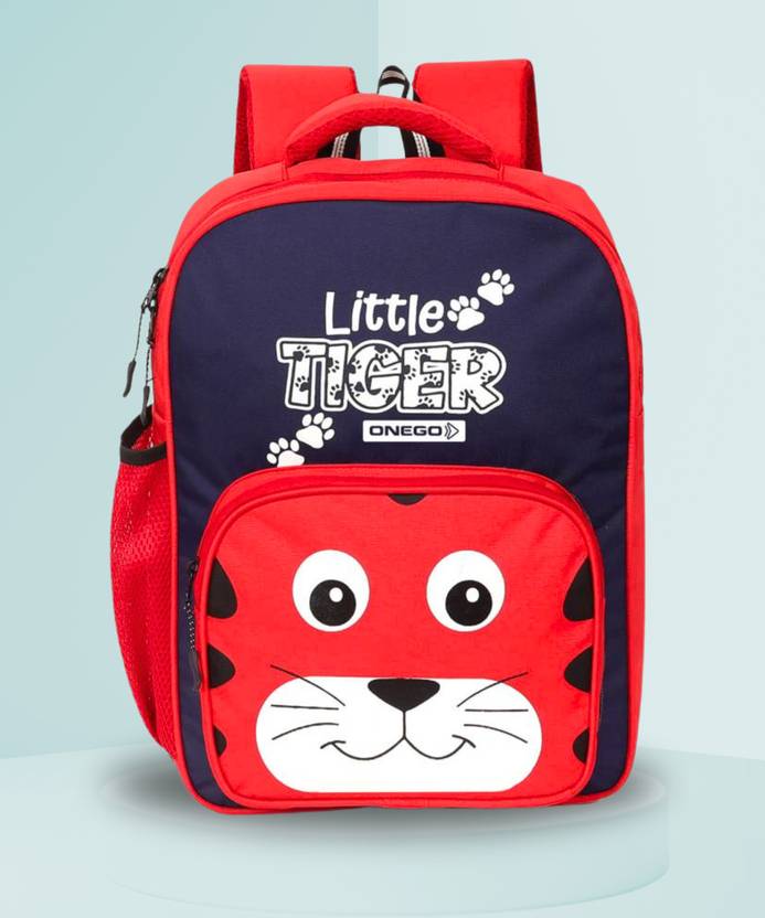 ONEGO Little Tiger Pre-School Kids Bag For Nursery|LKG|UKG |1st std ...