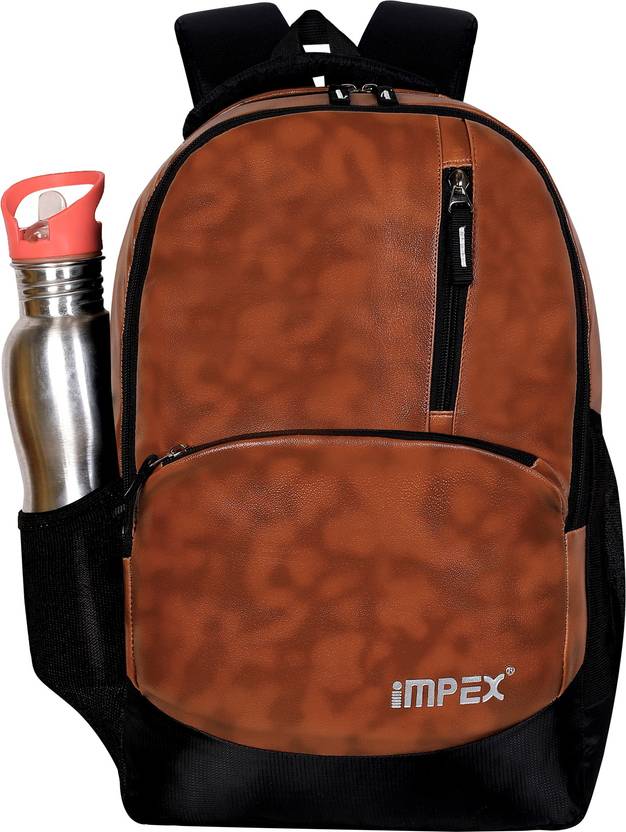 IMPEX Tan Travel Backpack for Office/collage/School 30 L Laptop ...