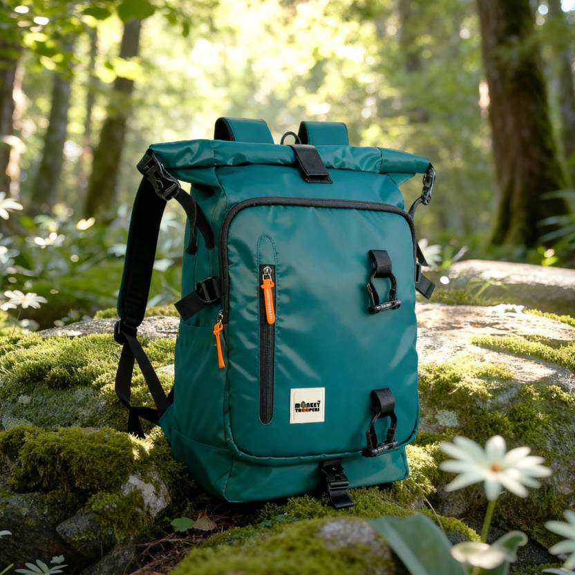 Monkey Troopers Homie 34.29 L Laptop Backpack Dark Green - Price in ...