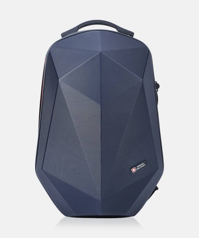 SWISS MILITARY Hard Shell Travel Backpack, Alien Series Dimond Cut ABS ...