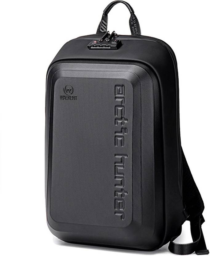 Walkent Secure 21 L Laptop Backpack Black - Price in India | Flipkart.com