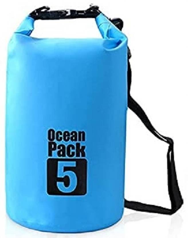 MOSHTU 5 Liter Heavy-Duty PVC Water Proof Ocean Pack Dry Bag Pack ...