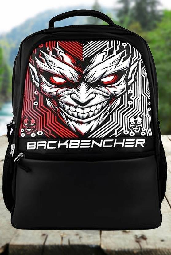 EPRIME Backbenchers Devil Classic School Backpack for Boys Stylish Bag ...