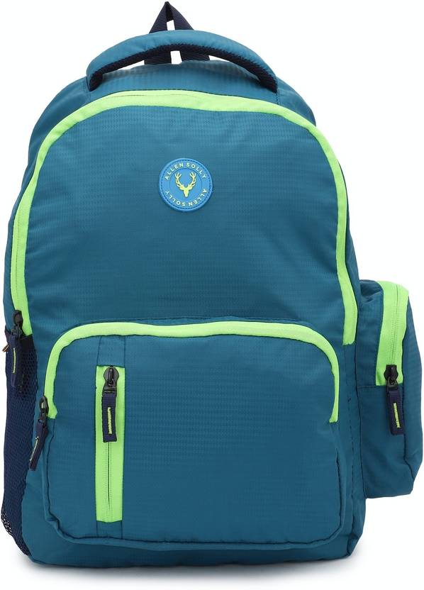 Allen Solly Backpacks 20 L Backpack Blue - Price in India | Flipkart.com