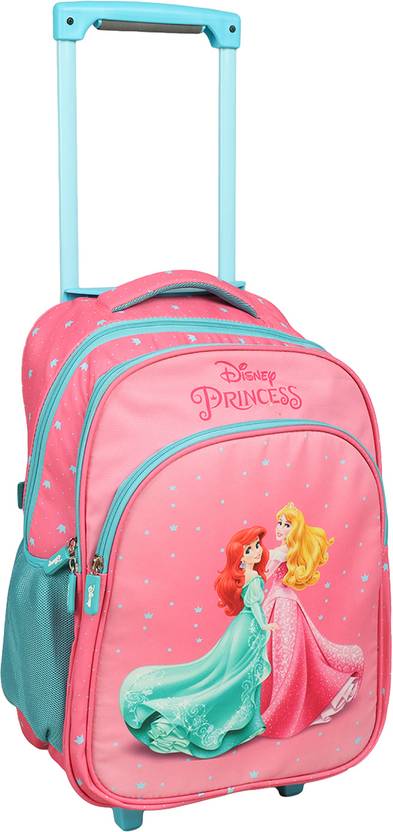 DISNEY Novex Princess 18'' Kids Backpack Trolley Bag with 2 Wheel ...