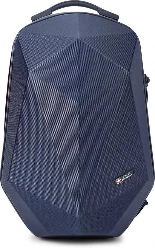SWISS MILITARY Hard Shell Travel Backpack, Alien Series Diamond Cut ABS ...