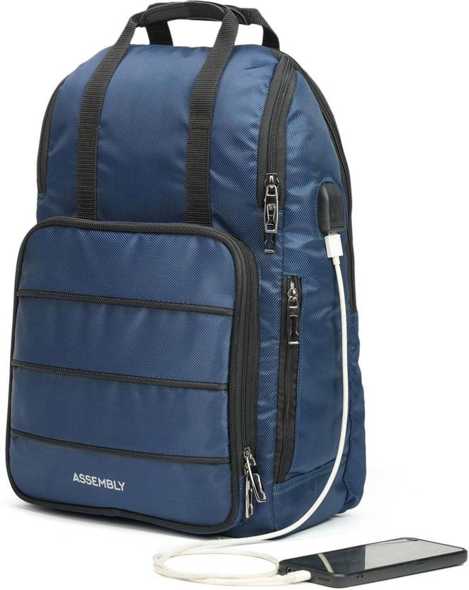 Assembly Luggage 15 inch Premium Office Laptop Backpack (USB Port) with ...