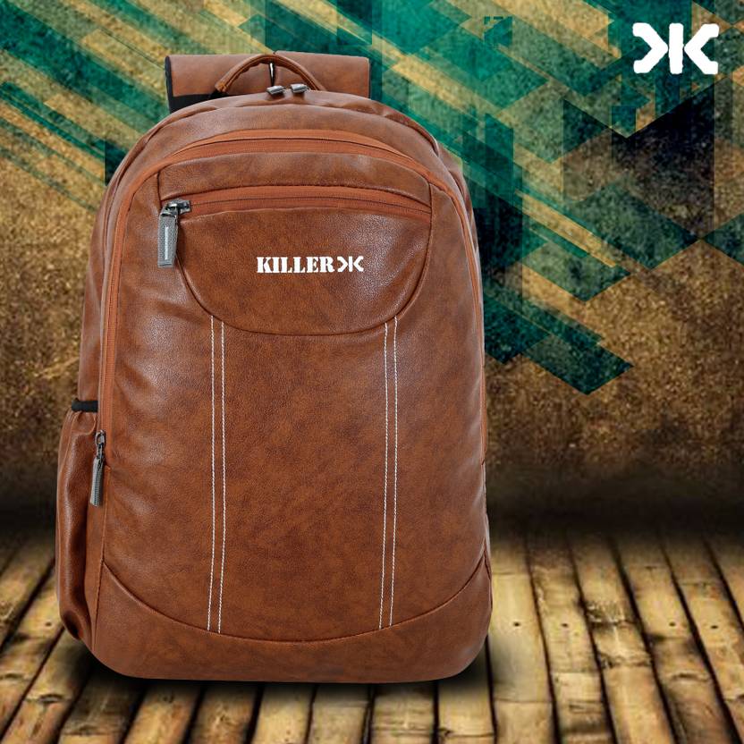 KILLER ARJIC BAGPACK WITH RAINCOVER 35 L Laptop Backpack TAN - Price in ...