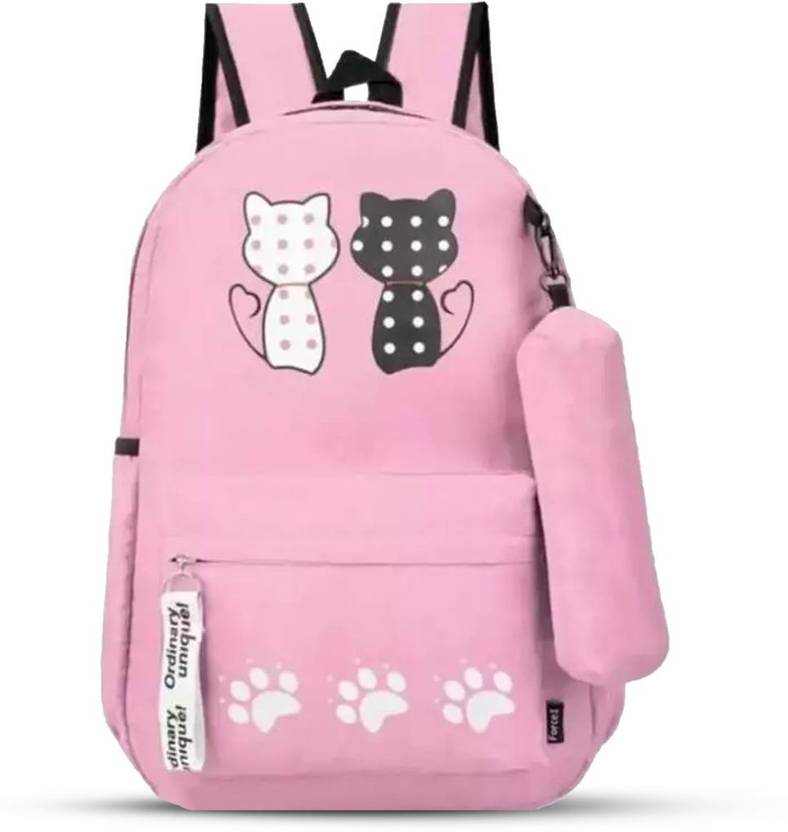 Plama women stylish backpack 20 L Backpack Pink - Price in India ...