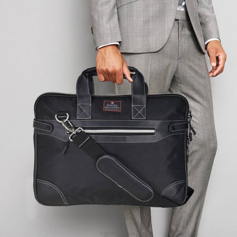 Flipkart.com | SWISS MILITARY Elite Collection Laptop Sling bag ...