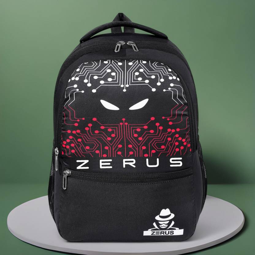Flipkart.com | ZERUS Hacker Print Backpack for Boys Men College Travel ...