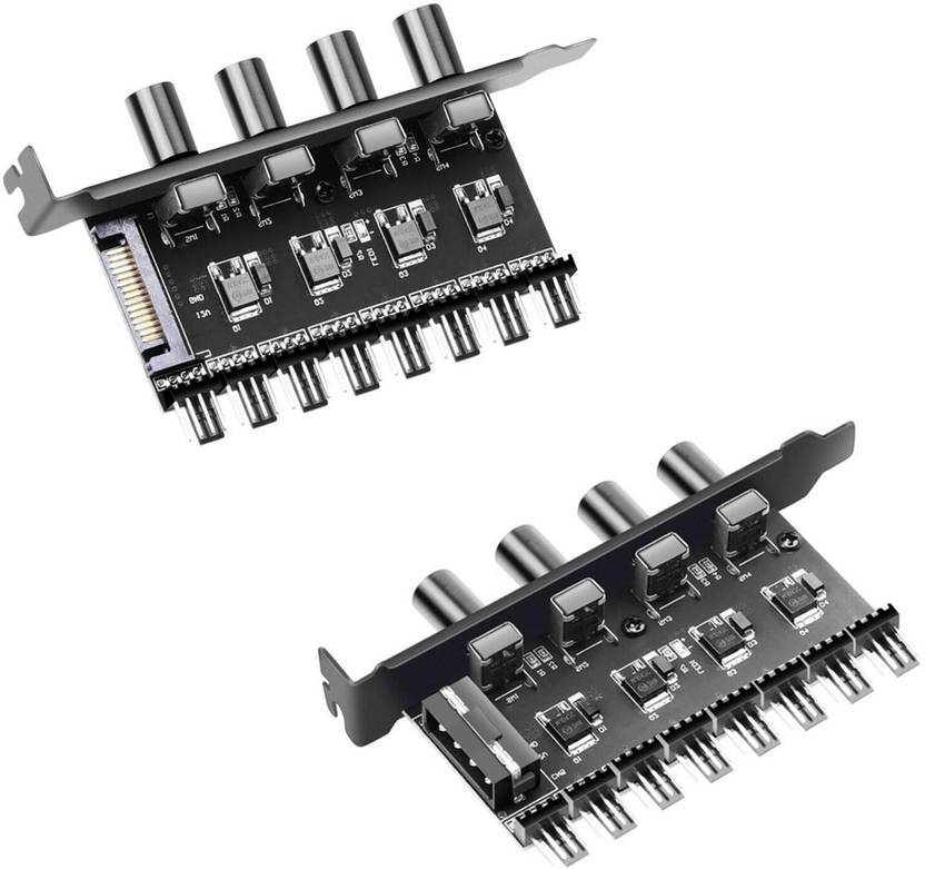 Flipkart.com | Lyla 8 Channels PC Case Cooling Fan Hub for PC Case ...
